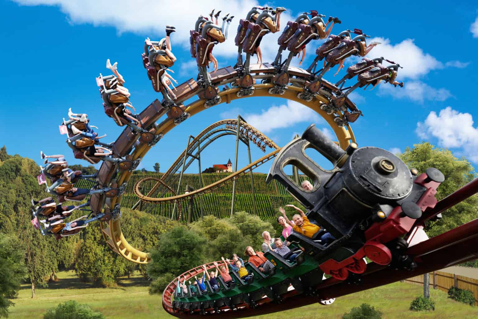 Tripsdrill - Freizeitpark in Cleebronn / Baden-Württemberg