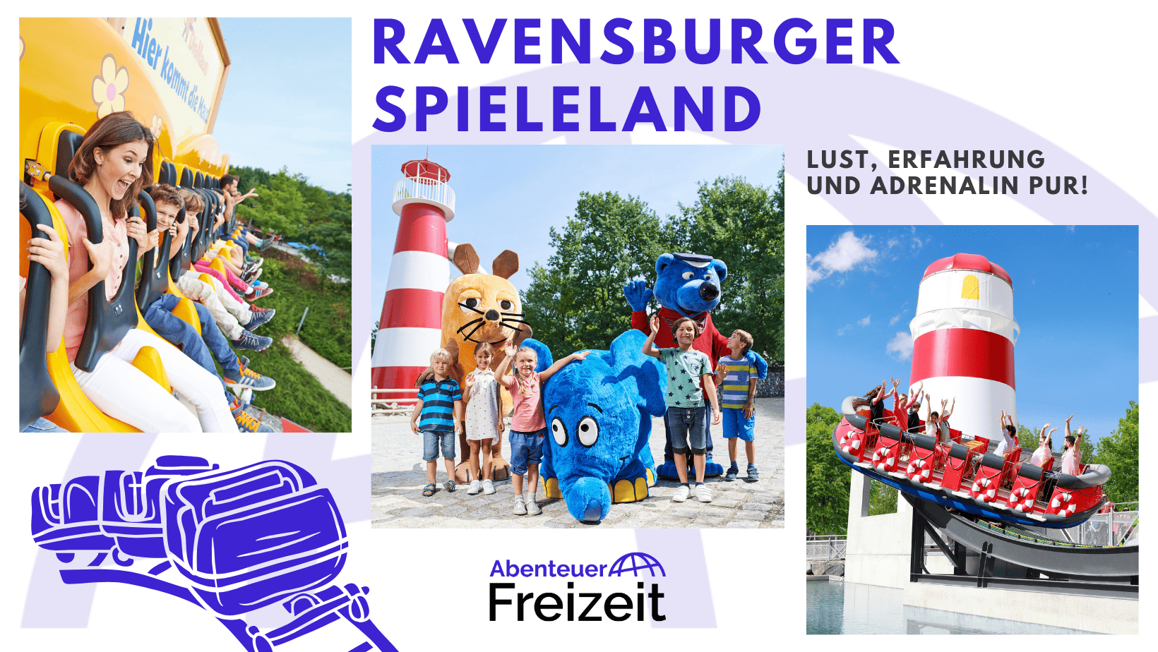 Ravensburger Spieleland - Freizeitpark in Meckenbeuren / Baden-Württemberg