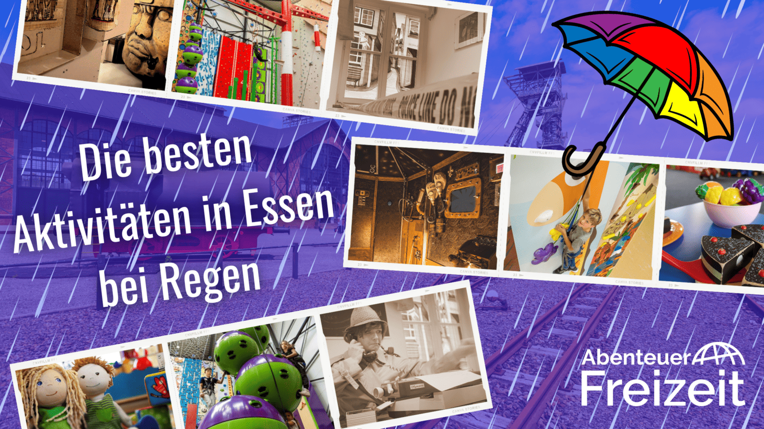 Indoor-Aktivitäten in Essen bei Regen & schlechtem Wetter
