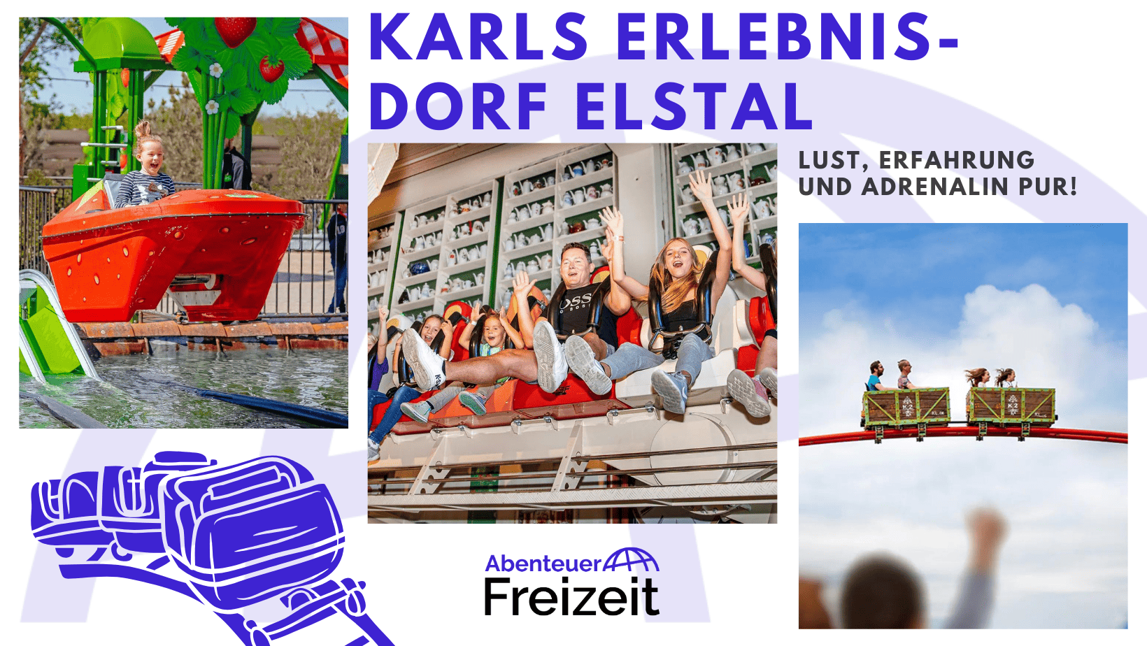 Karls Erlebnis-Dorf Elstal - Freizeitpark in Wustermark / Brandenburg